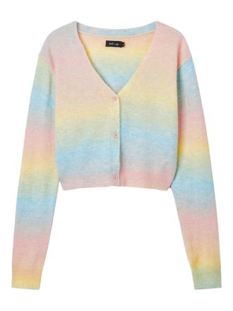 Tout &agrave; Coup cardigan &agrave; effet d&eacute;grad&eacute; - Bleu