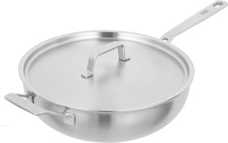 Kuhn Rikon CULINARY FIVEPLY Wok 28cm Edelstahl, unbeschichtet, 5ply Material