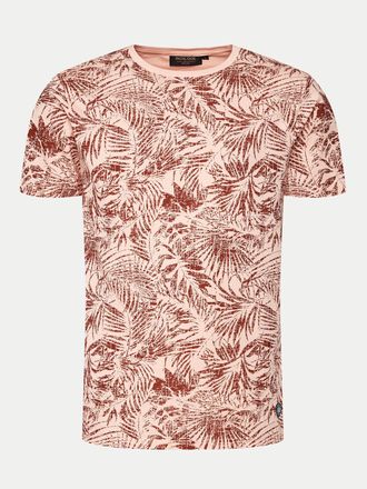 Indicode T-Shirt Palme 40-935 Rosa Regular Fit
