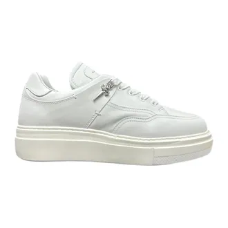 Cesare Paciotti Wei&szlig;e Low-Top-Sneaker - - Shoes - Herren - Wei&szlig; - 42 EU