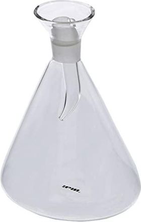 Ibili Ibili Speiseölflasche 500 ml aus Glas/Edelstahl, transparent/silber, 1/2L