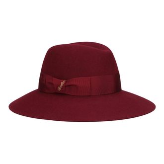 Borsalino Claudette Hat - - Accessories - Damen - Rot - S