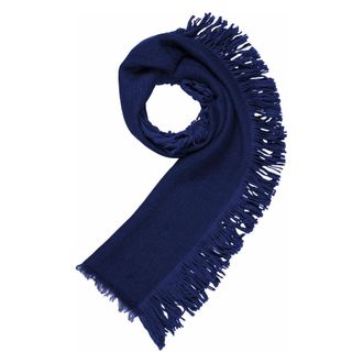 Armani Feinstrickschal - - Accessories - Damen - Blau - ONE SIZE