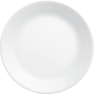 Corelle Corelle Geschirr-Set (4-teiliges Set, Winterfrostwei&szlig;), Set f&uuml;r 4 Personen, inkl. 4 Speiseteller, 80% recyceltes Glas, 3 x langlebiger, halb so viel P