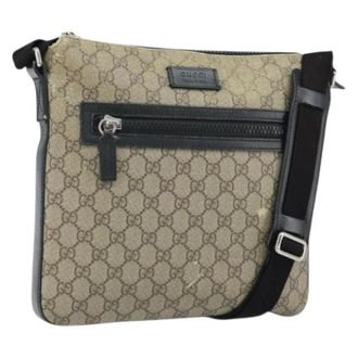 Gucci Sac bandouli&egrave;re vintage Pre-owned - Femme - Pre-owned - Beige - Taille: ONE Size