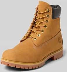 Timberland Schn&uuml;rboots aus echtem Leder