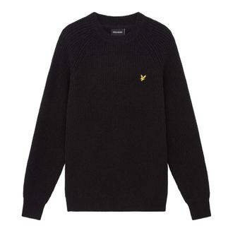 Lyle & Scott Rundhals-Pullover - - Sweatshirts & Hoodies - Herren - Schwarzk - S
