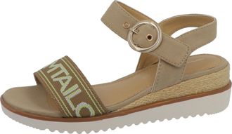 Tom Tailor Tom Tailor Damen 5392907 Keilsandale, Khaki, 42 EU