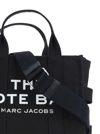 Marc Jacobs Womens Tote Handbag Cotton Black Handbags Hand Bags