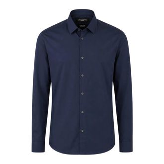 Costume National Super Slim Fit Hemd - - Shirts - Herren - Blau - 2XL