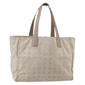 Chanel Pre-owned Nylon Tote - - Pre-owned - Damen - Beige - ONE SIZE