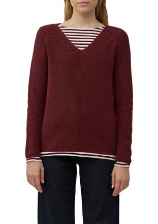s.Oliver Strickpullover mit V-Ausschnitt