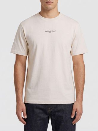 Maison Kitsun&eacute; T-Shirt Homme couleur Beige