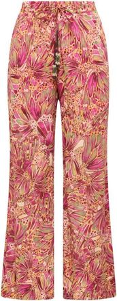 Maliparmi Maliparmi, Femme, Pantalons, Multicolore, Taille: 36 FR Sweet Butterfly Pantalons