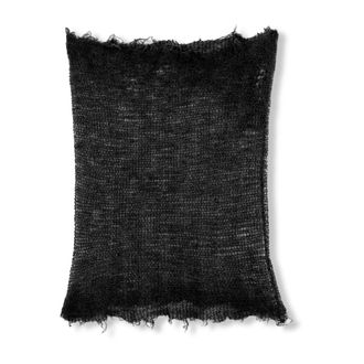 Cortana Offener Strick Alpaka- Seide und Kaschmir Schal in Schwarz - - Accessories - Damen - Schwarzk - ONE SIZE