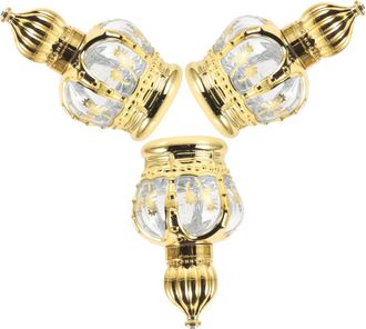 NUOBESTY 3 St&uuml;ck Teiliges Reise &auml;therisches &ouml;l rollflaschen Robustem Glas Nachf&uuml;llbare Duftroller Auslaufsicher Tragbare Parf&uuml;m Kosmetikbeh&auml;lter f&uuml;r Unterwegs