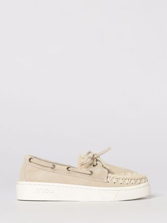 Mou Baskets Femme couleur Beige