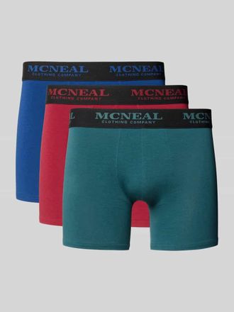 Mc Neal Boxershorts mit elastischem Logo-Bund im 3er-Pack