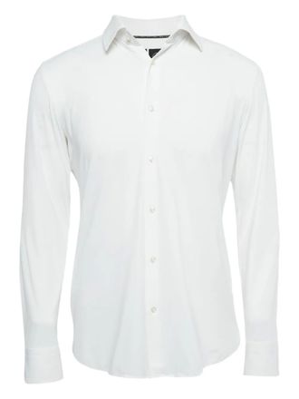 BOSS chemise à boutonnière devant - Blanc