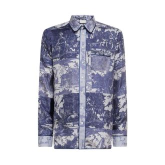 Pierre-Louis Mascia Damen, Blusen & Hemden, Blau, XLGr&ouml;&szlig;e