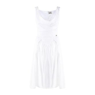 Vivienne Westwood Femme, Robes, Blanc, Taille: 38 FR Midi Robes