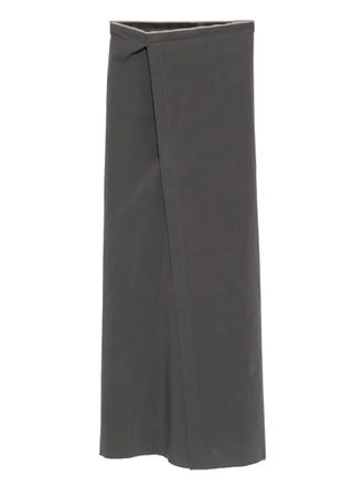 Carol Christian Poell robe Metre - Gris