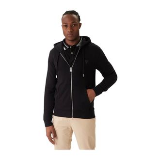 Guess Herren, Sweatshirts & Hoodies, Schwarzk, SGr&ouml;&szlig;e