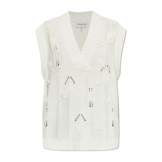 Munthe Femme, Pulls, Beige, Taille: 40 FR Baburi Vest