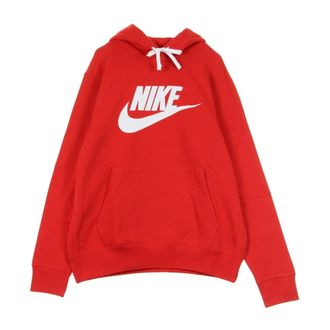 Nike Club Hoodie Pullover - - Sport - Herren - Rot - XL