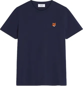 Maison Kitsun&eacute; T-shirt en coton t&ecirc;te de renard de Maison Kitsune