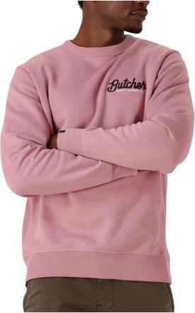 Butcher of Blue Herren, Sweatshirts & Hoodies, Rosa, MGr&ouml;&szlig;e