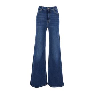 Twinset Damen, Jeans, Blau, W27Gr&ouml;&szlig;e