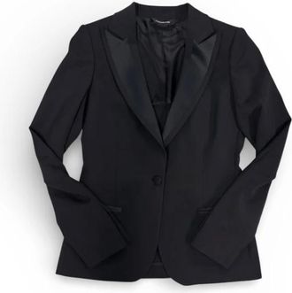 Tonello Femme, Vestes, Noir, Taille: 36 FR Abito Smoking