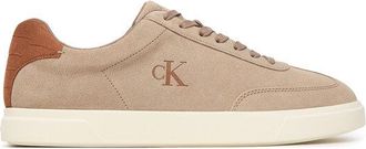 Calvin Klein Sneakers Low Prof Cupsole Laceup Croc Bt HM0HM02285 Beige