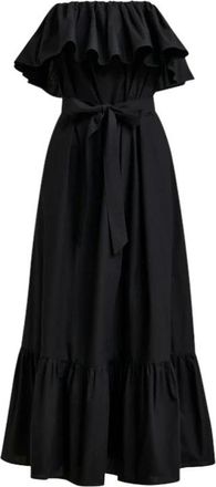 Essentiel Femme, Robes, Noir, Taille: 40 FR Maxi Robes
