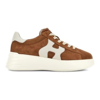 Hogan Femme, Chaussures, Brun, Taille: 37 1/2 EU Rebel Baskets