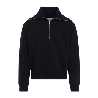 Jil Sander Mens Sweatshirts Clothing Ss26 - - Knitwear - Herren - Blau - M