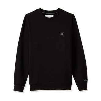 Calvin Klein Essential Sweatshirt mit gerippten Details - - Sweatshirts & Hoodies - Herren - Schwarzk - XL