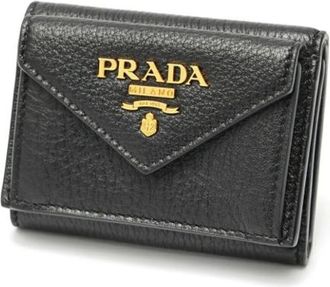 Prada unisex, Pre-owned, Noir, Taille: ONE Size Portefeuille Vintage Pre-owned