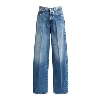 Nine In The Morning Femme, Jeans, Bleu, Taille: W25 Gea Wide Jeans