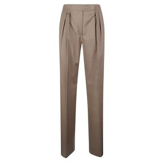 Max Mara Damen, Hosen, Braun, SGr&ouml;&szlig;e