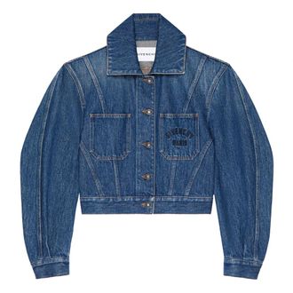Givenchy Cocoon Jacket - - Jackets - Damen - Blau - M
