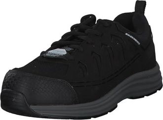 Skechers Hommes Malad Ii ESD Composite Safety Toe Chaussures de Chantier, Noir, 47.5 EU