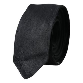 Dolce & Gabbana 4cm Seidenkrawatte - - Accessories - Herren - Schwarzk - ONE SIZE