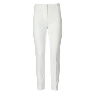 Max Mara Femme, Pantalons, Blanc, Taille: 36 FR Pantalon Cecco