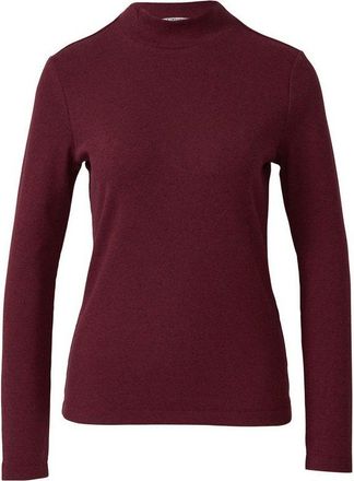 s.Oliver Langarmshirt T-Shirt Geripptes Longsleeve im Slim Fit mit Stehkragen