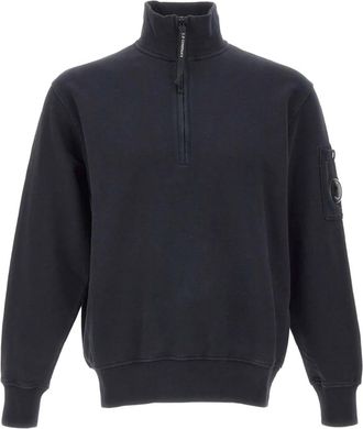 C.P. Company sweat à col zippé - Noir