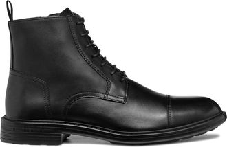 Geox Schnürschuhe Geox U Walk Pleasure B U567KB-00043 C9999 Schwarz