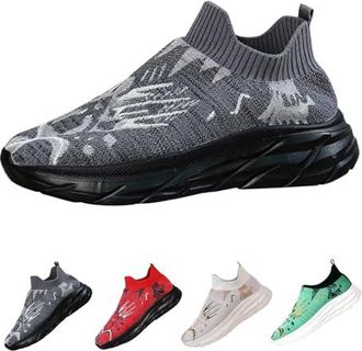 Generic Chaussures de marche &agrave; enfiler pour femme en maille respirante et l&eacute;g&egrave;re pour le travail, la gym, la course &agrave; pied, lentra&icirc;nement, baskets de course a