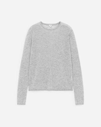 Arket Pullover Aus Reinem Kaschmir -Grau